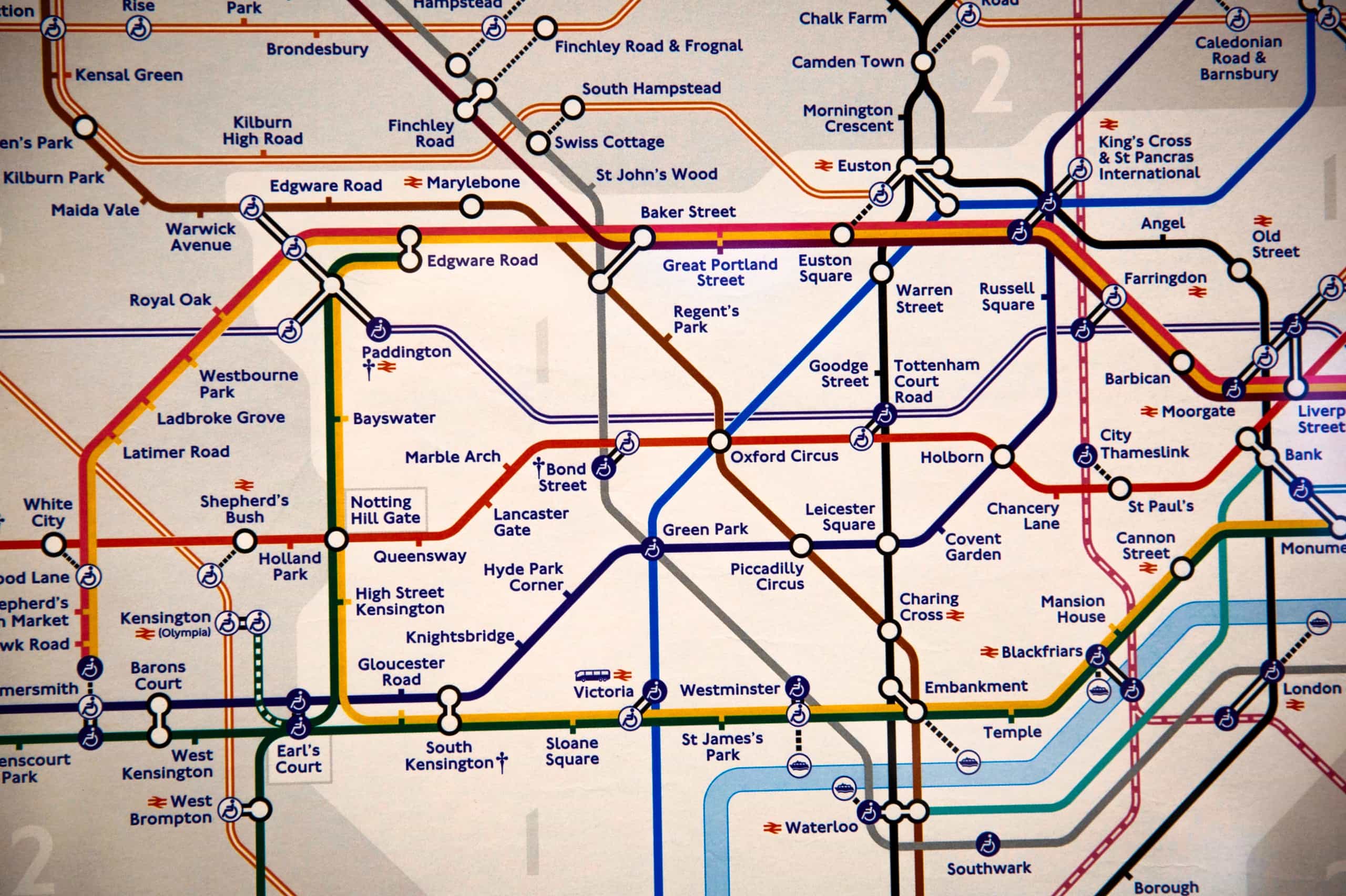 Mapas del metro de Londres (el oficial y +5 alternativos) 2024 (oficial ...